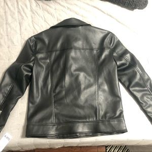 Bar III | Jackets & Coats | Bar Iii Faux Leather Moto Jacket | Poshmark
